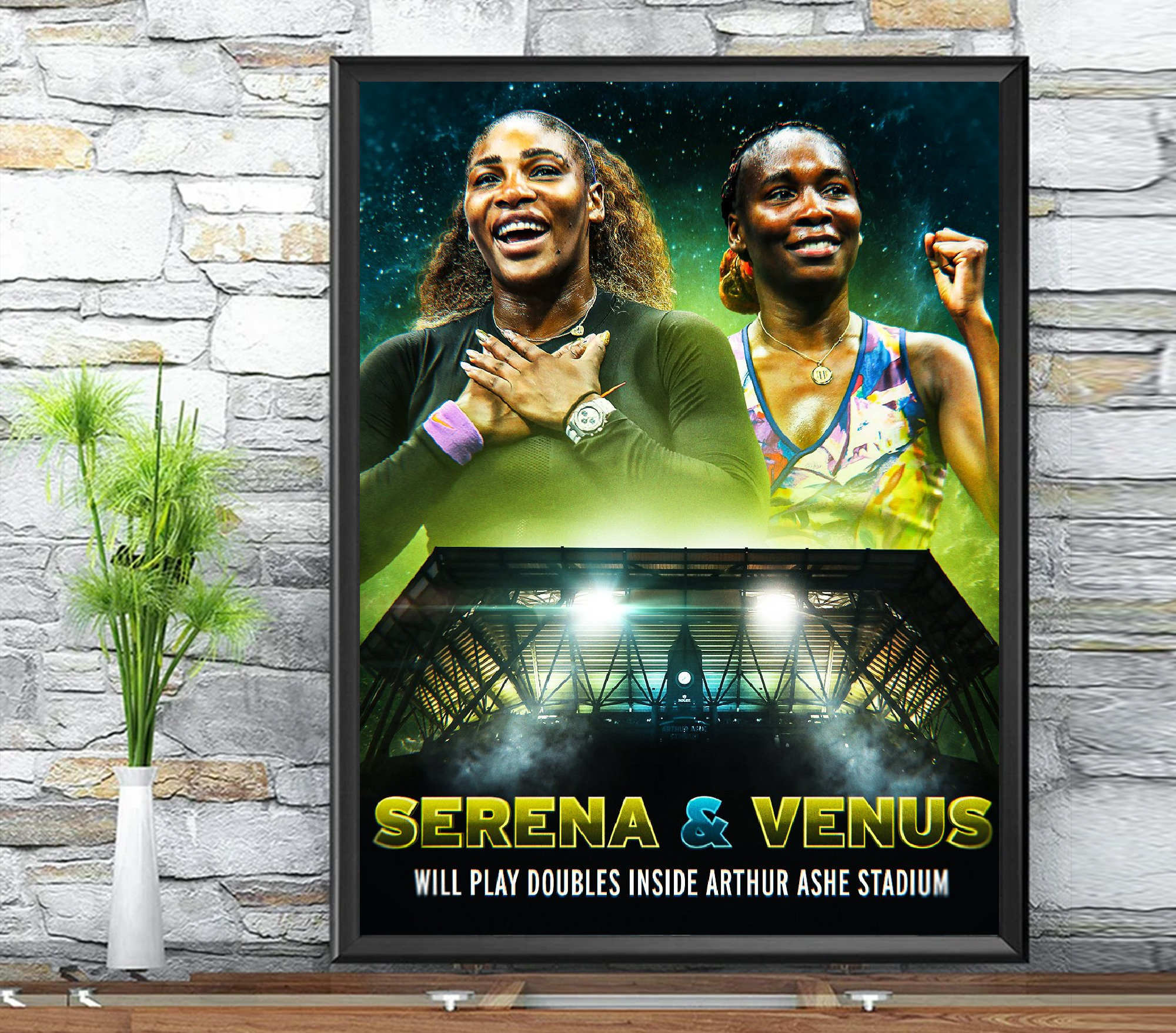 Serena Williams Just Do It Poster, Serena Williams Tennis, Serena ...