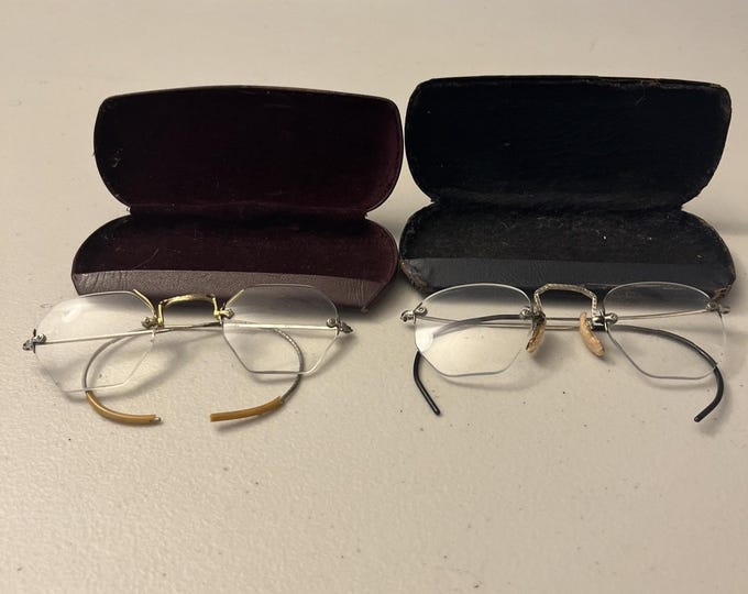 Antique Eye Glasses - Etsy