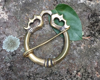 Outlander Inspired Penannular Brooch, Made to Order, Choose Metal ...