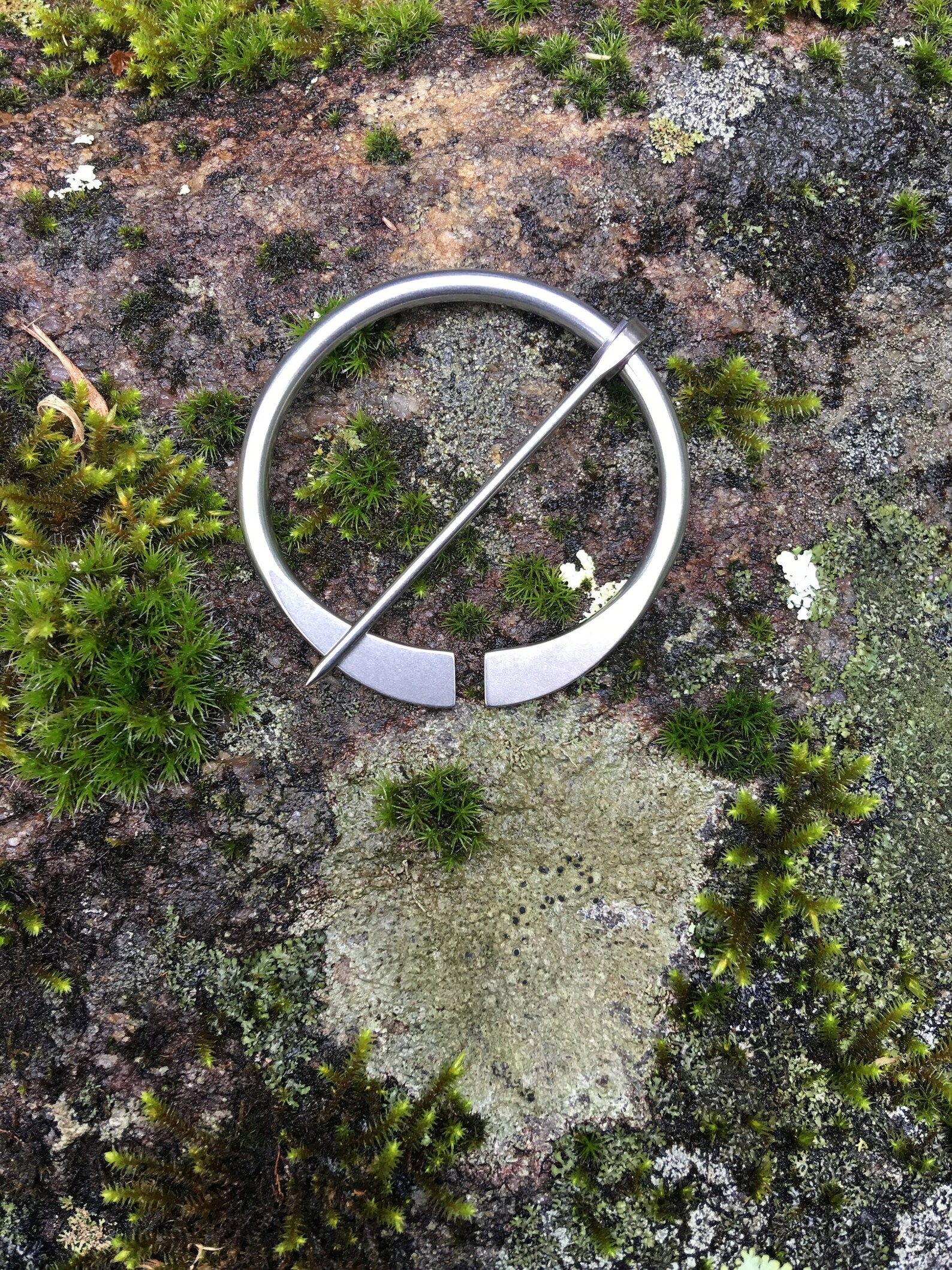 Hand Forged Penannular Outlander Brooch Shawl Pin Viking Clasp - Etsy