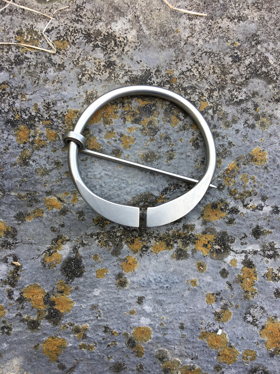 Hand Forged Penannular Outlander Brooch Shawl Pin Viking Clasp - Etsy