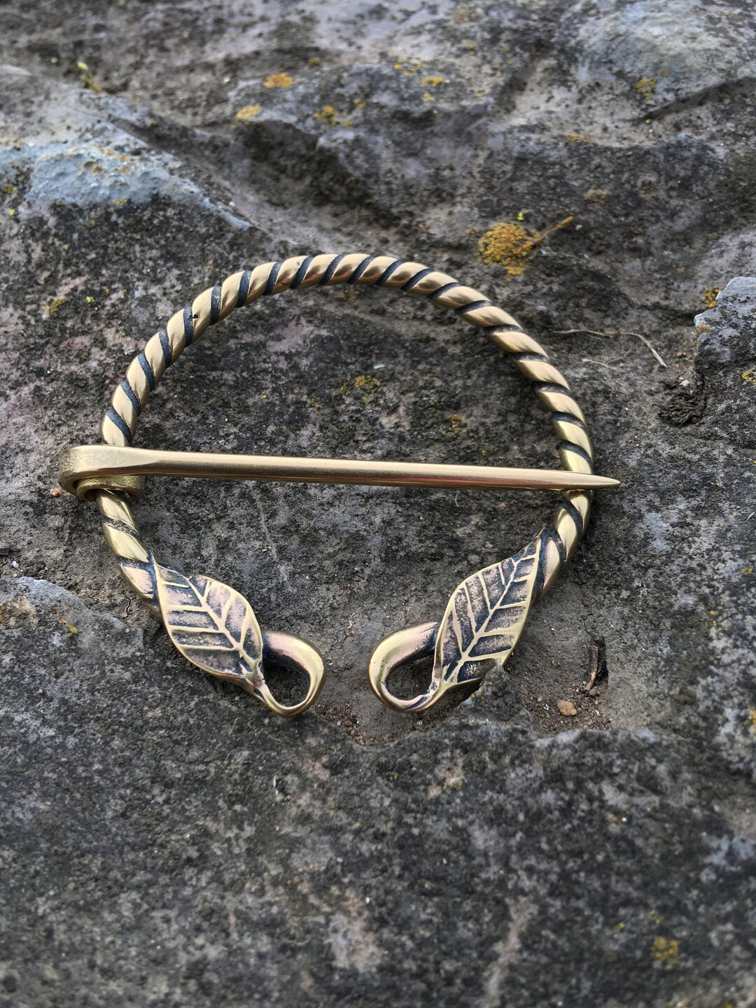 Hobbit , Leaf , Celtic , Shawl Pin , Viking Brooch - Etsy