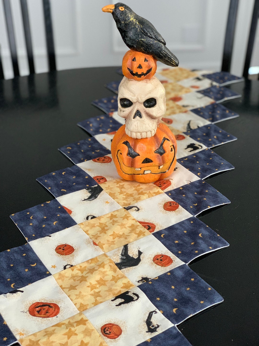 Halloween Night Table Runner - Etsy