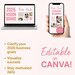 2025 Vision Board Template for Female Entrepreneurs | Pink Boss Babe ...