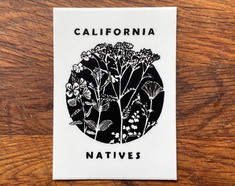 Plant Native Sticker - Etsy