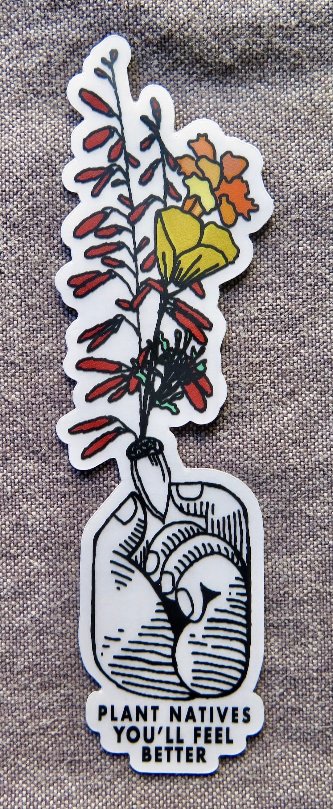 Plant Sticker - California Natives - Vinyl Sticker - Matte Vinyl ...