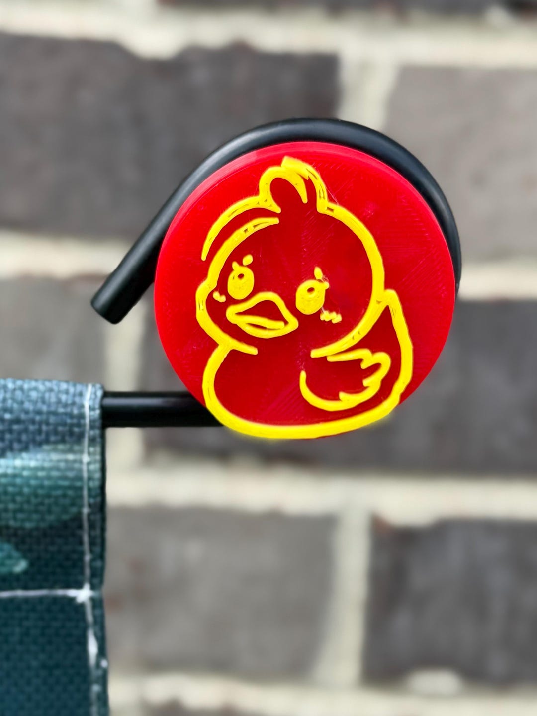 Flag Guardian Ducky Red Background | Garden Flag Accessories | Wind ...