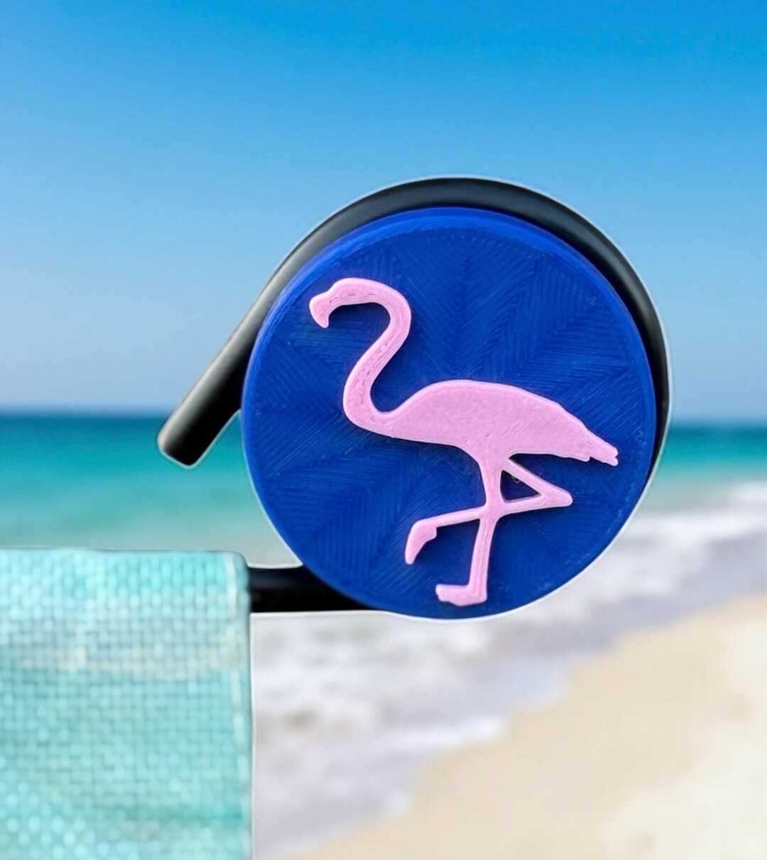 Flamingo Flag Guardian Button: Garden Flag Wind Stopper - Etsy