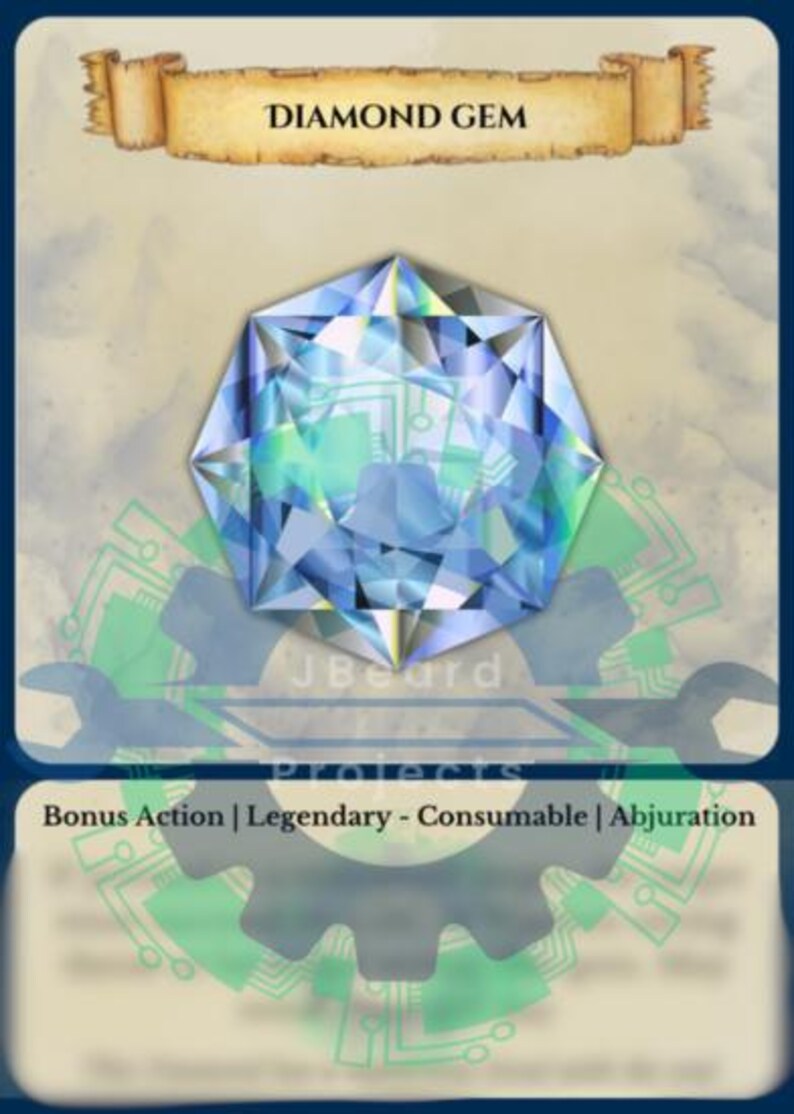Gems of the Void: Dnd 5e Magic Item Cards Set (digital Download) - Etsy