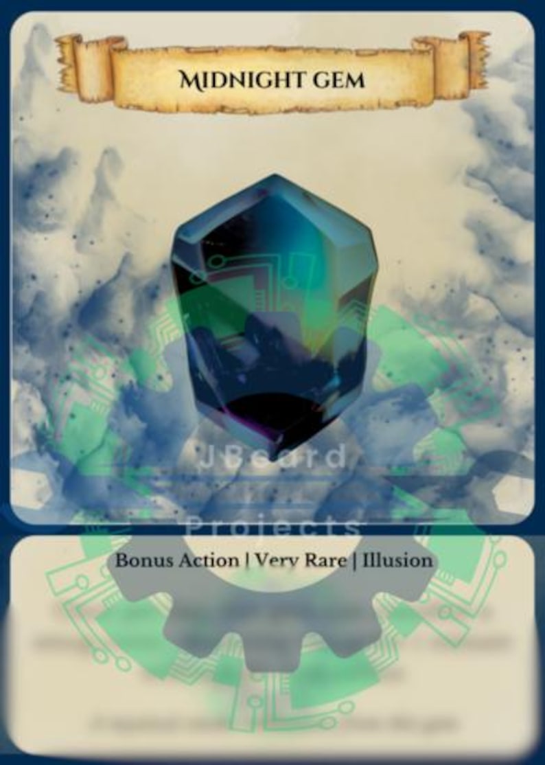 Gems of the Void: Dnd 5e Magic Item Cards Set (digital Download) - Etsy