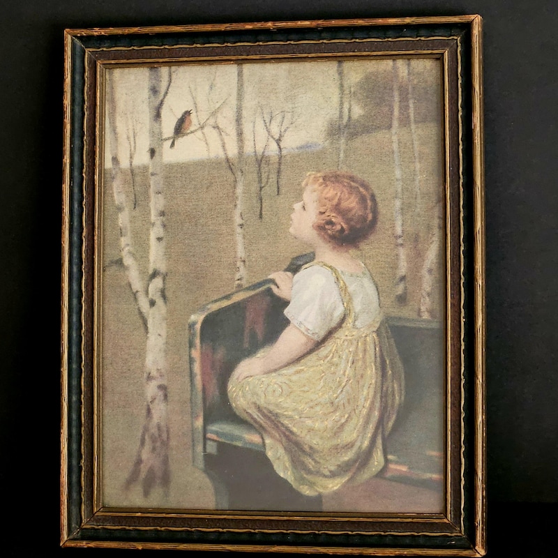 Spring Song Antique Print - Etsy