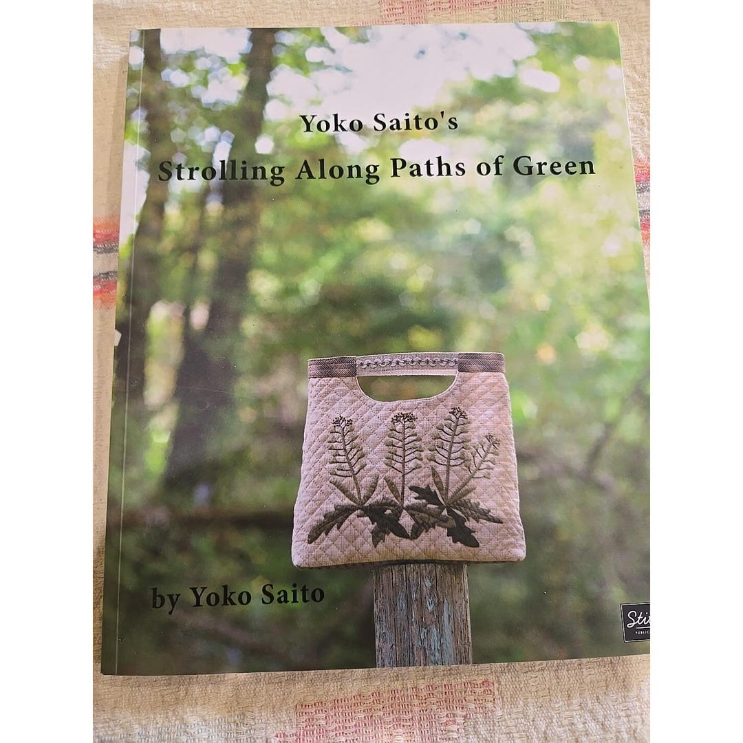 Yoko Saito's "strolling Along Paths of Green" Paperback 2013 Stitch ...