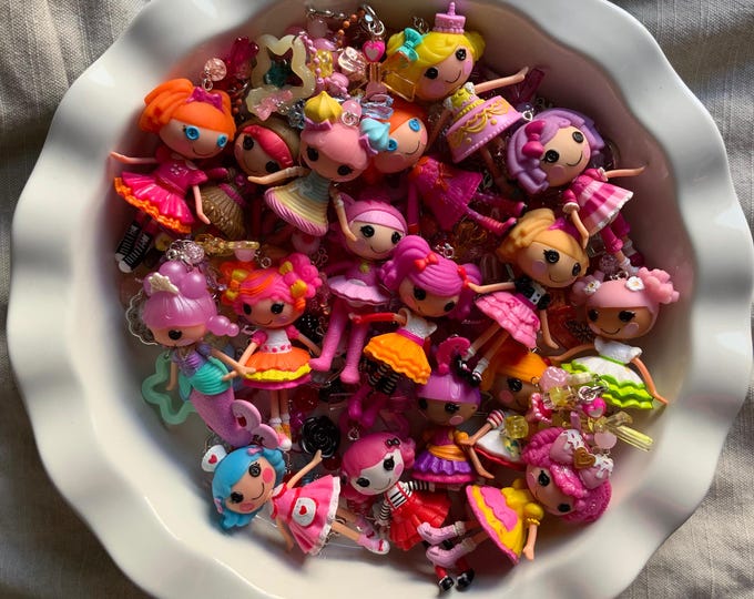 Vintage 3” Lalaloopsy Mini Dolls. Blossom Flowerpot, Curls N Locks ...