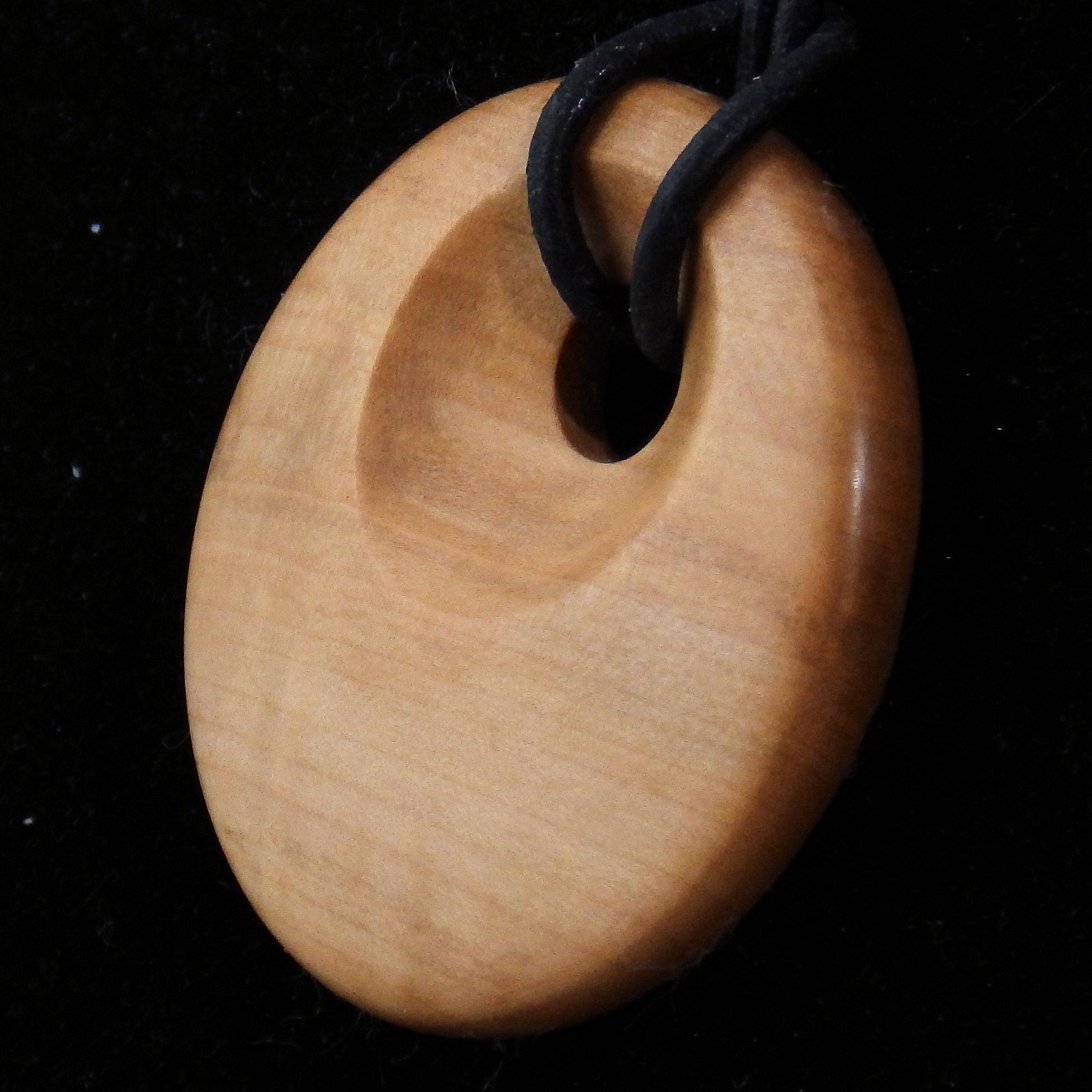 Apple Wood Necklace - Etsy Apple Wood Necklace - Etsy