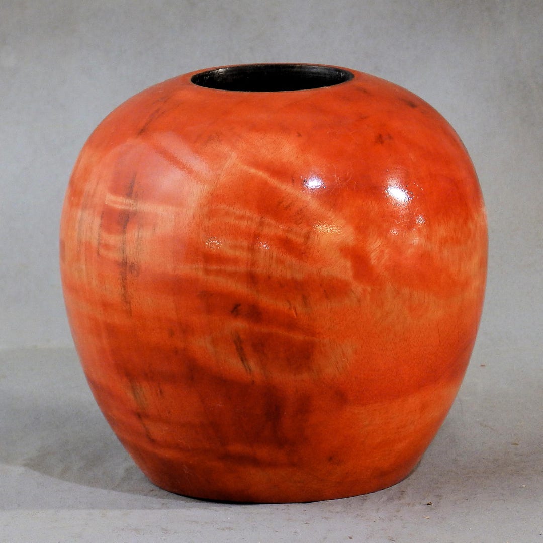 Curly Birch Hollow Form - Etsy