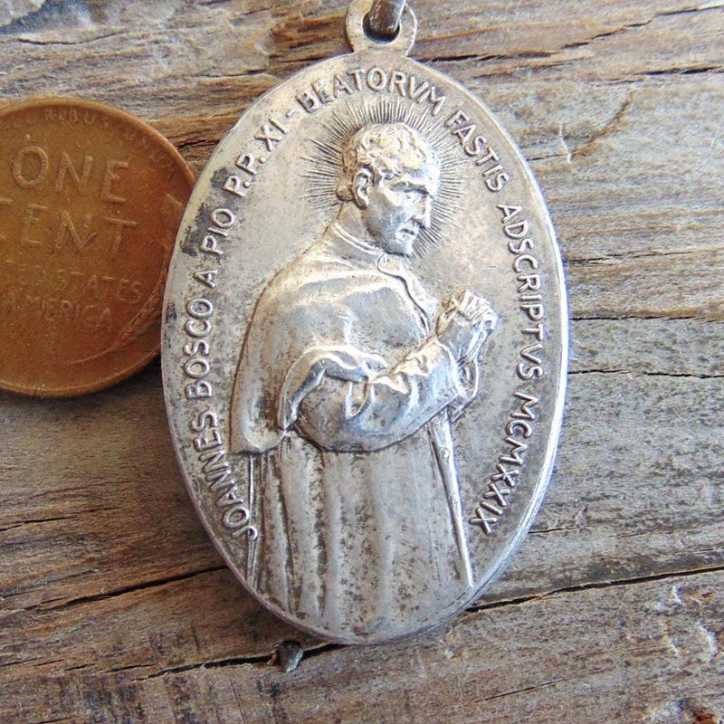 Vintage Bosco Medal - Etsy