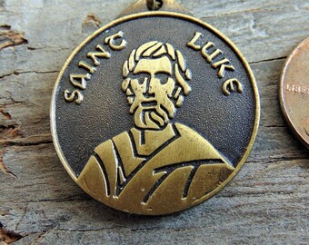 Saint Luke Medal - Etsy