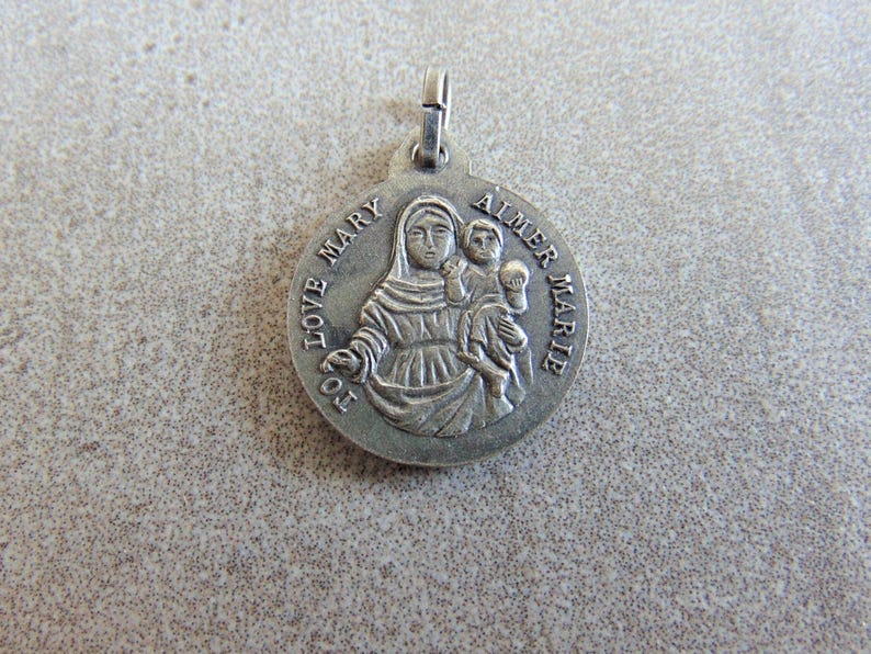 St. Peter Chanel Vintage Catholic Medal Petelo Sanele Saint Pierre ...