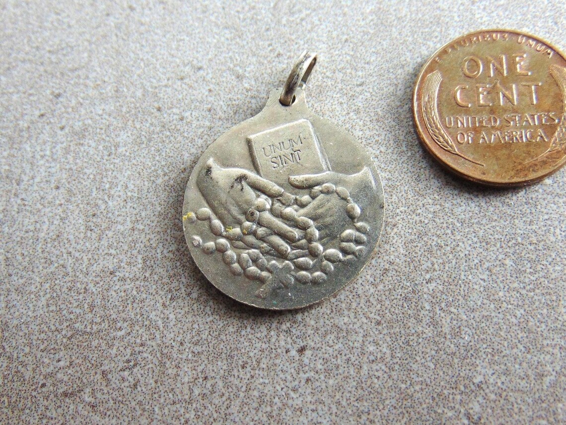 Blessed Maria Gabriella Sagheddu Vintage Catholic Medal Round Metal ...