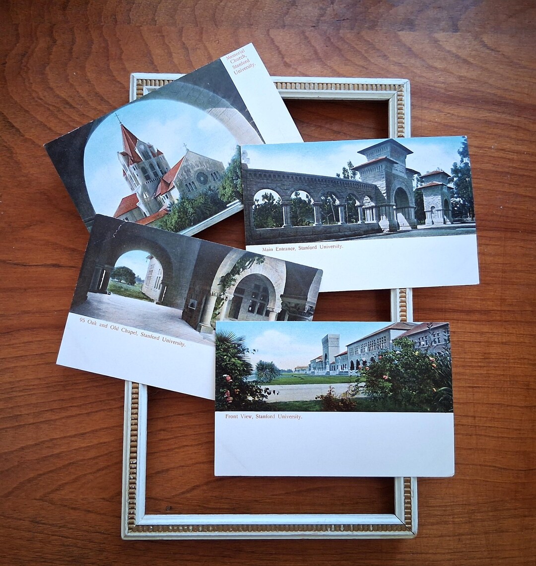 Antique Stanford University Color Postcards - Pre 1906 Earthquake ...