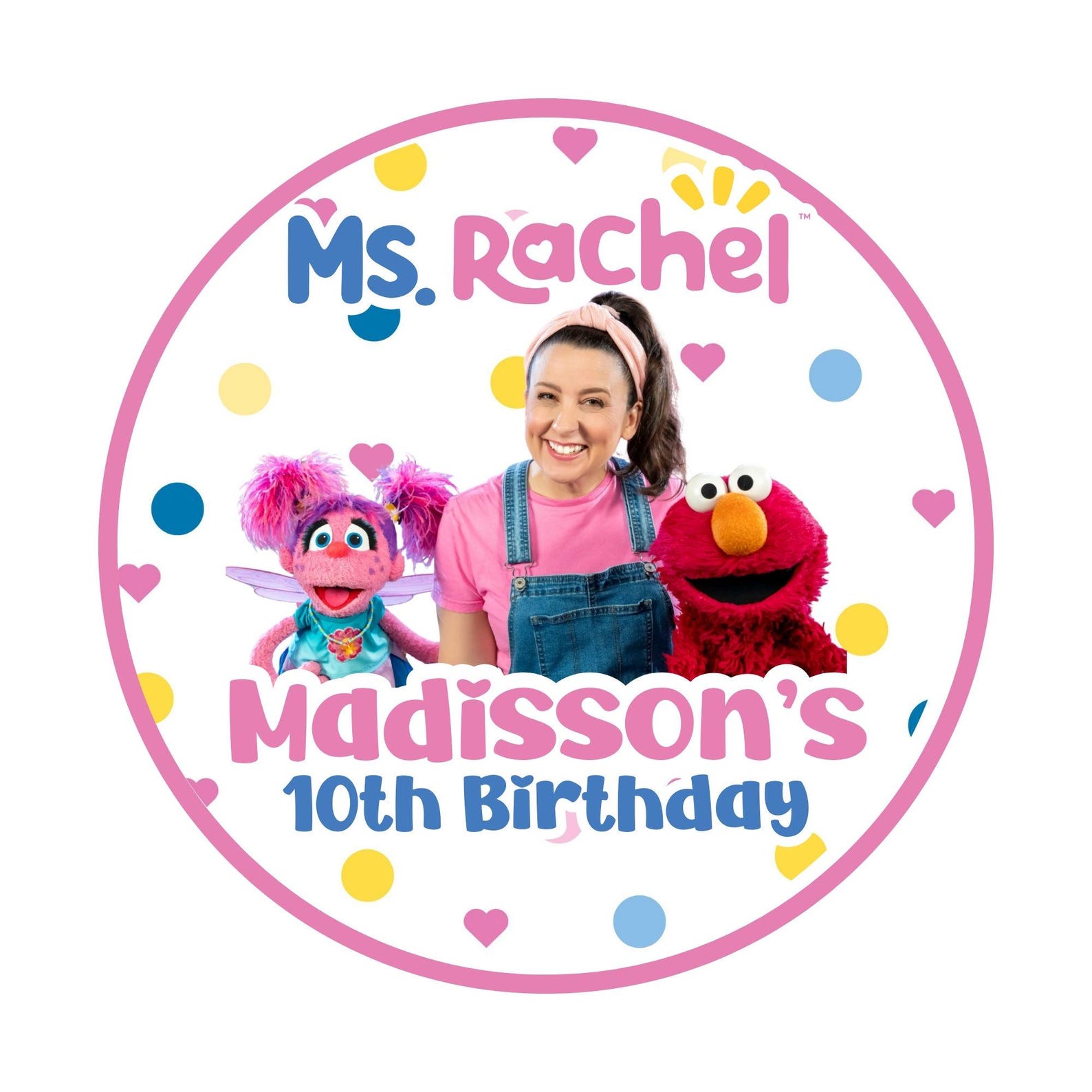 Ms. Rachel Labels, Party Labels, Ms. Rachel Stickers, Party Sayings, Ms ...