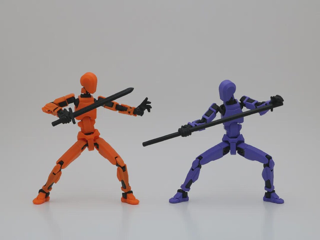 3D Printed Dummy 13 Accessories - Flag, Staff, Sword, and More - Etsy