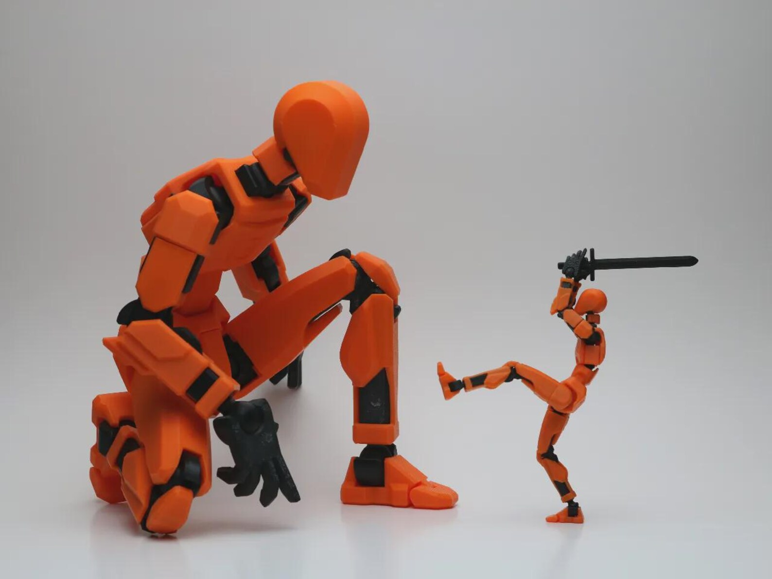3D Printed Dummy 13 Accessories - Flag, Staff, Sword, and More - Etsy