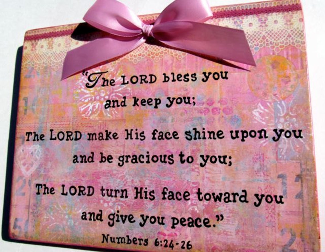 Mixed Media Scripture Painting Print Mounted on Wood - Etsy