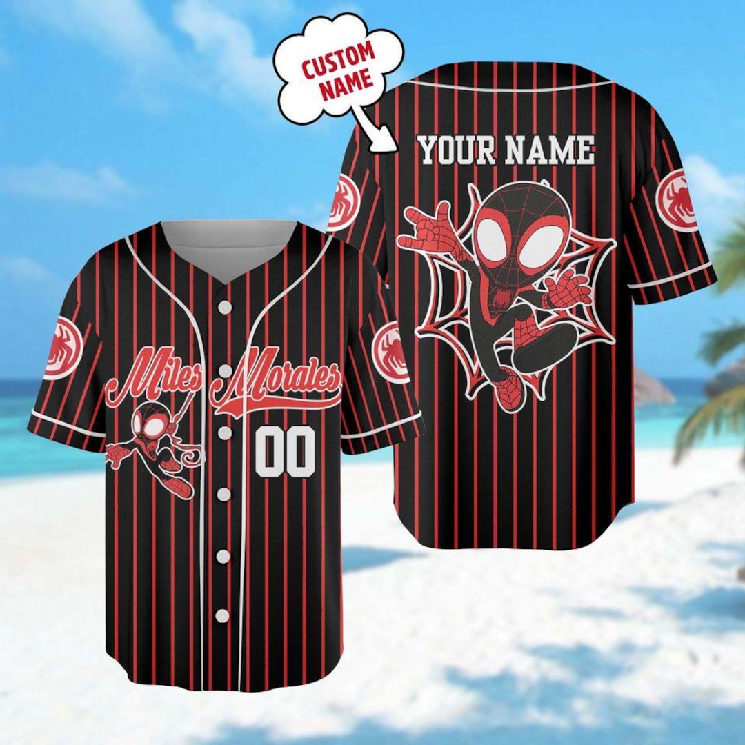 Custom Spidey and His Amazing Friends Baseball Jersey, Spidey Lover ...
