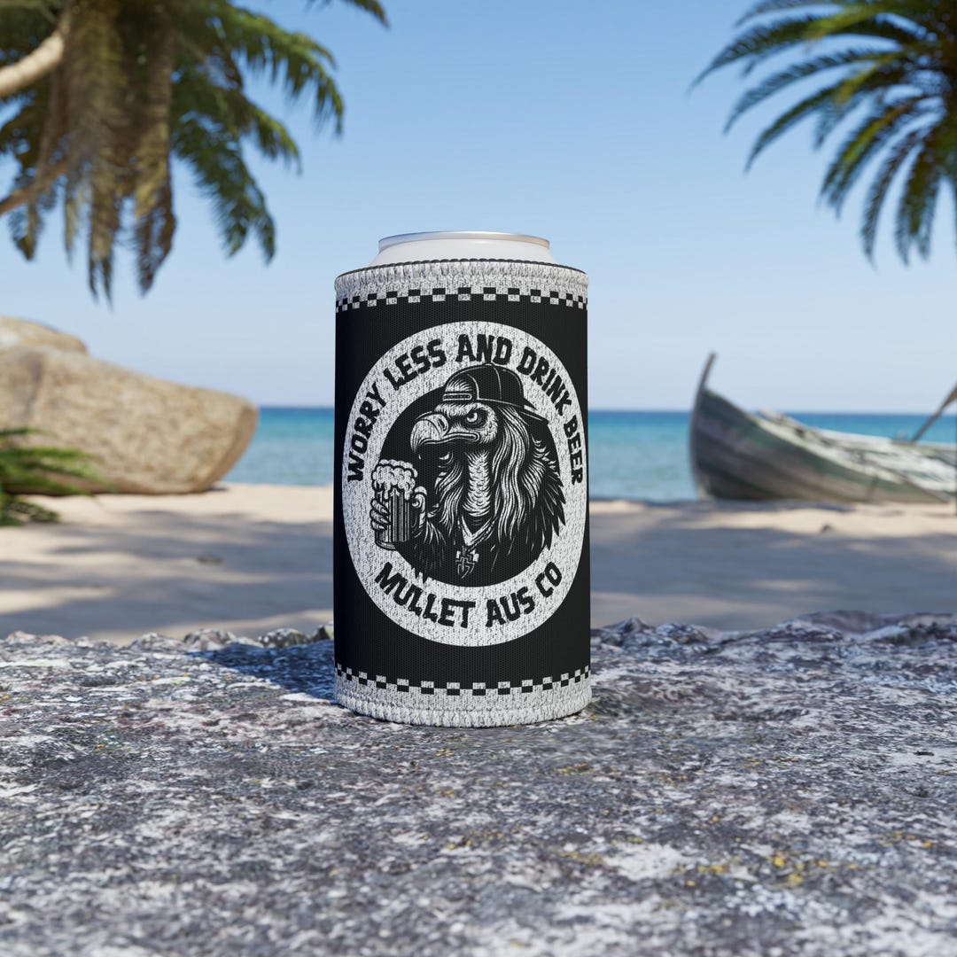 Personalized Mullet Beer Neoprene Beer Holder Cooler - Etsy