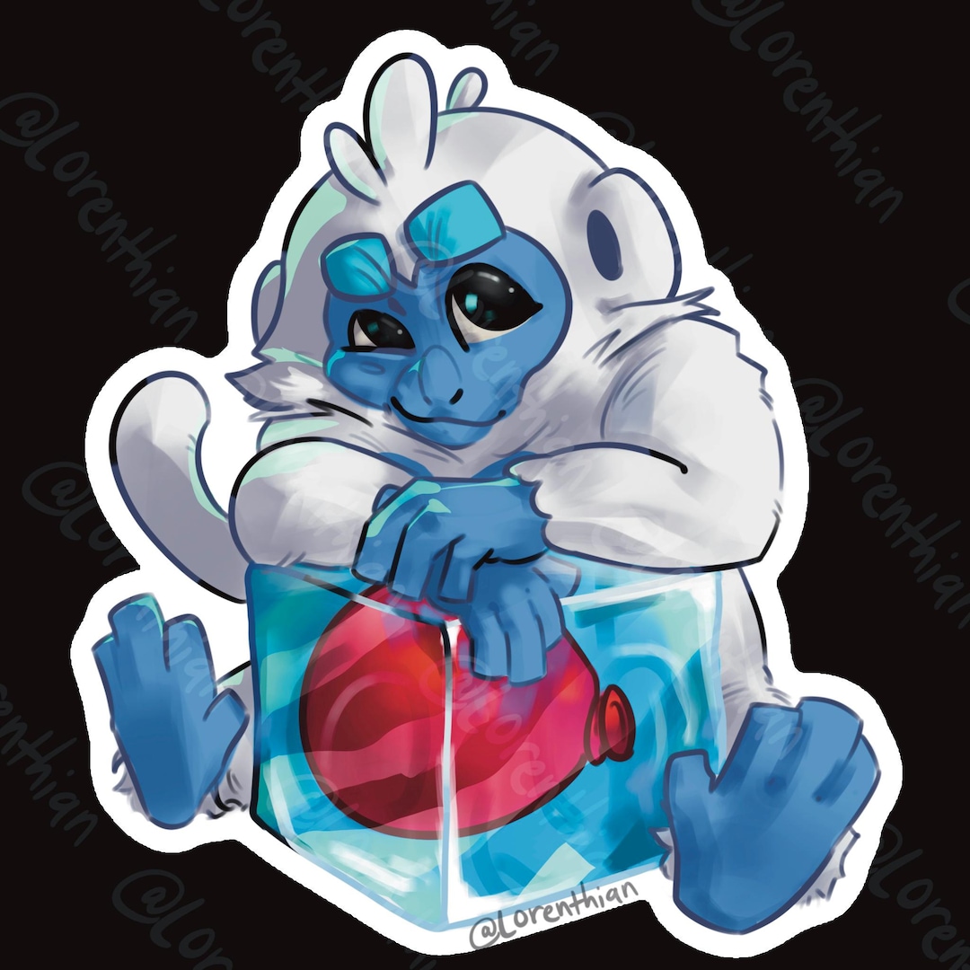 Ice Monkey Sticker BTD6 - Etsy