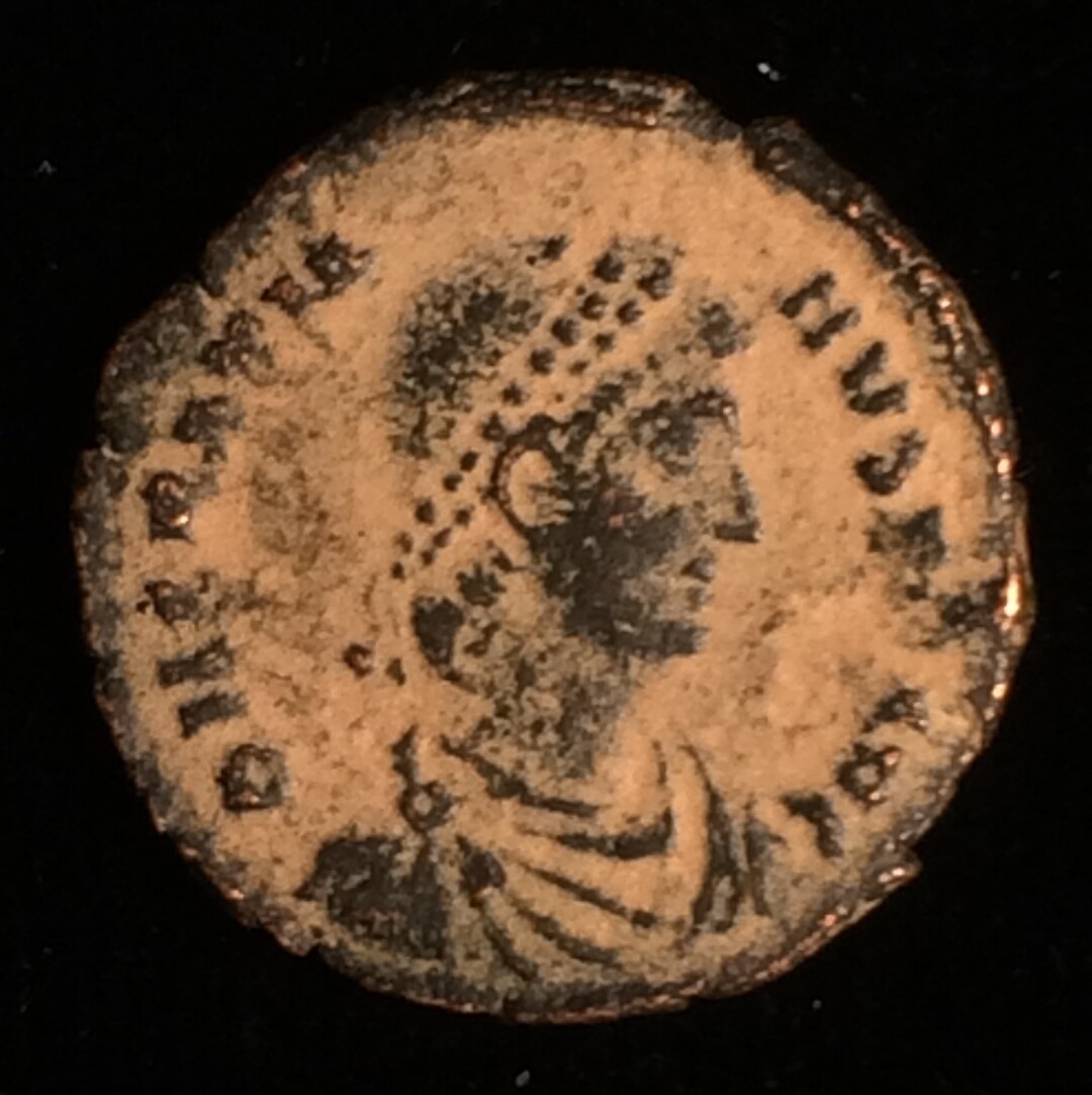 Ancient Roman Bronze Coin of Gratian, Emperor From 367-383 AD - Etsy