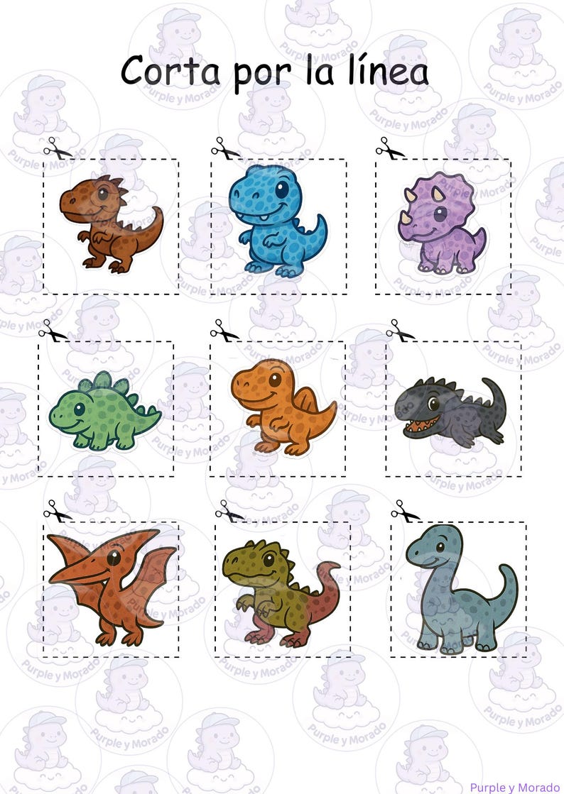 10 Juegos Y Actividades De Dinosaurios Para Preescolar – PDF Educativo ...