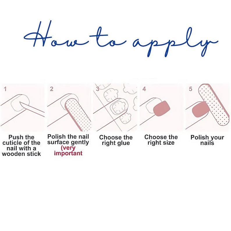 Handmade Dreamy Night Press on Nails | Moon, Stars, Balloon, Rabbit, Dragonfly & Floral Art ...