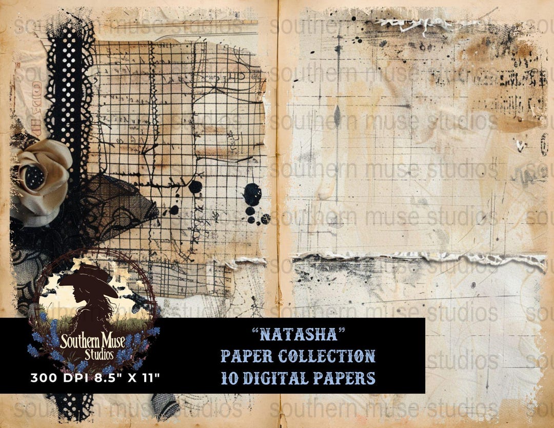 Digital Paper, Grunge Texture Scrapbook Paper, Vintage Backgrounds ...
