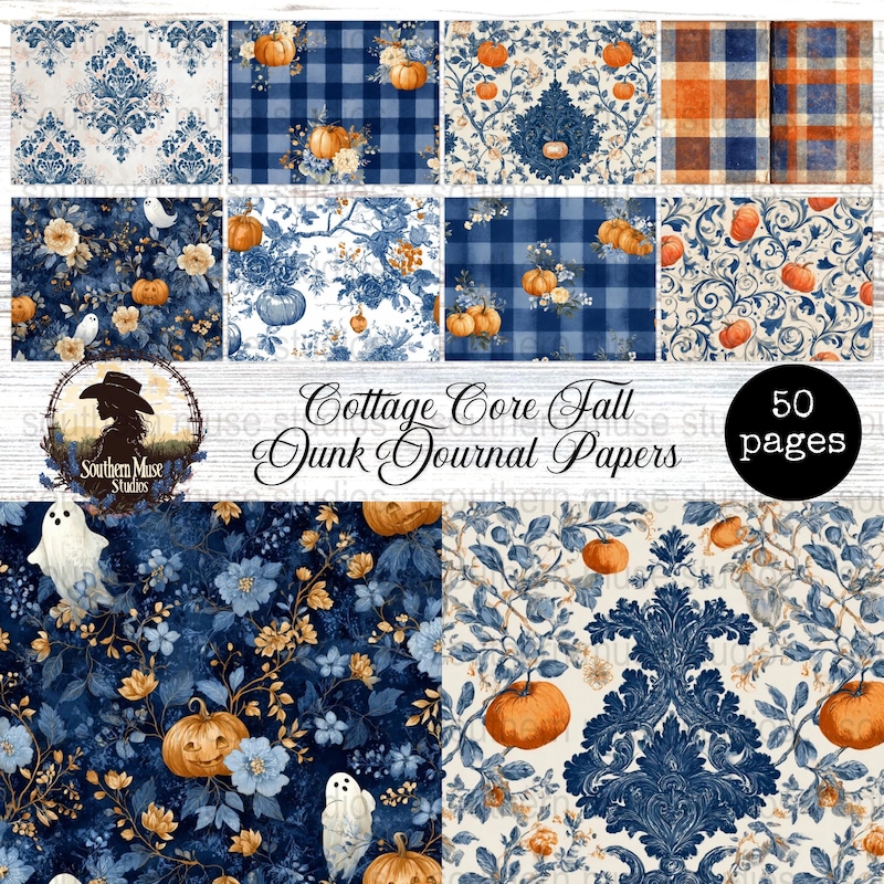 Damask Digital Paper - Etsy