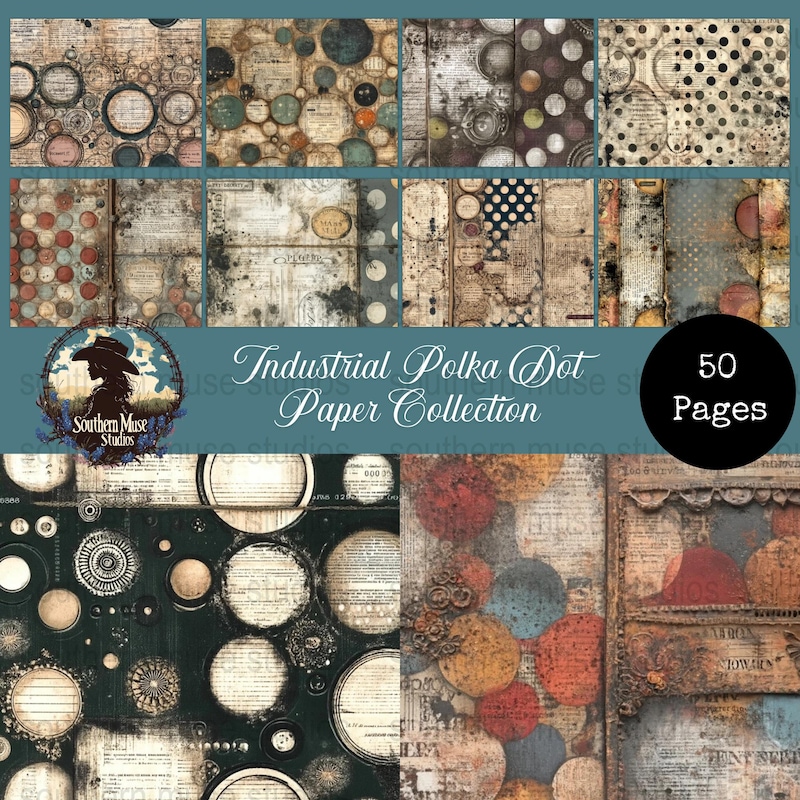 Scrapbook Paper Polka - Etsy