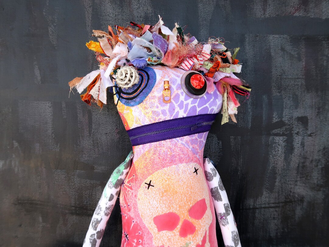 Large Monster Doll, Oddity Doll, One-of-a-kind Art Doll, OOAK Creepy ...