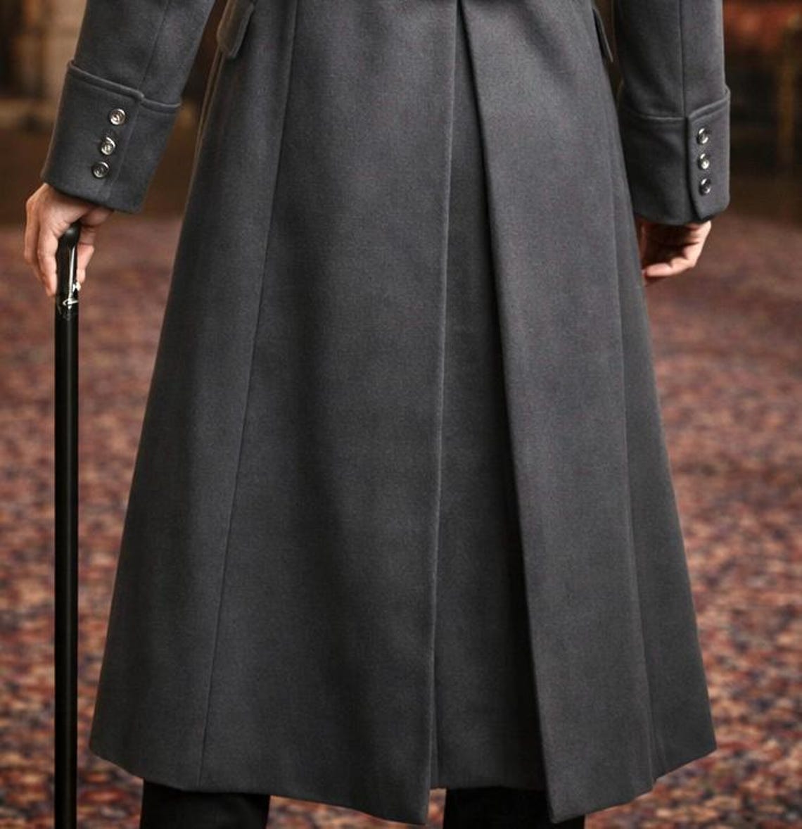 Men’s Victorian Military Wool Regency Tailcoat, Vintage Gothic ...