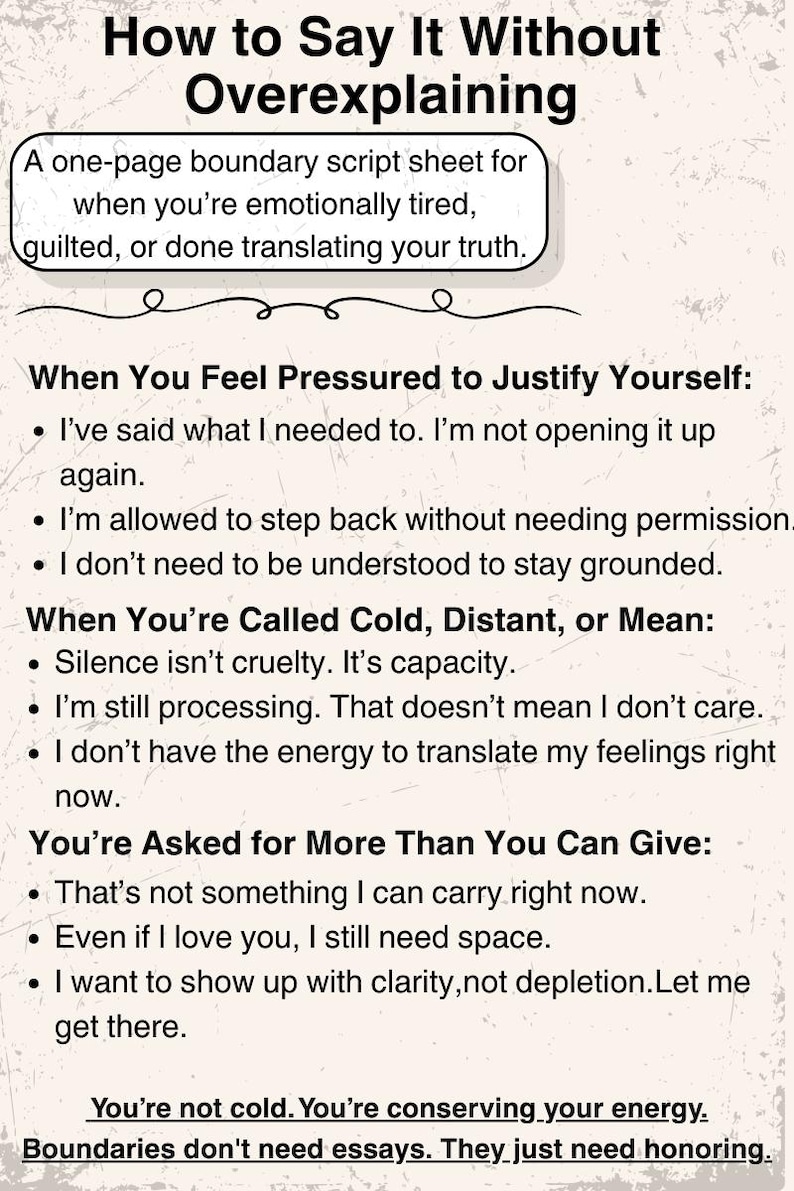 Printable Boundary Script – How to Say It Without Overexplaining ...