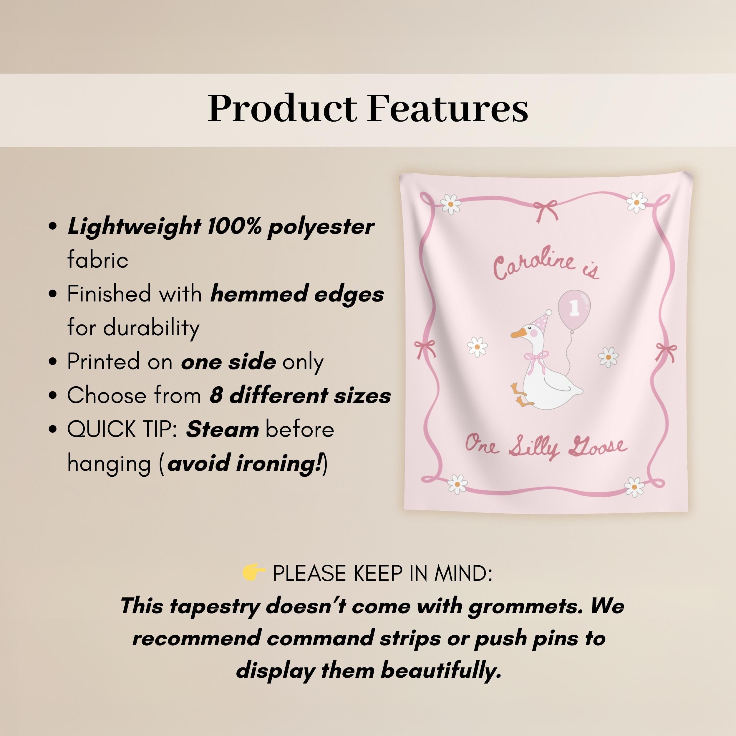 One Silly Goose Backdrop: Pink Silly Goose Theme First Birthday Banner ...