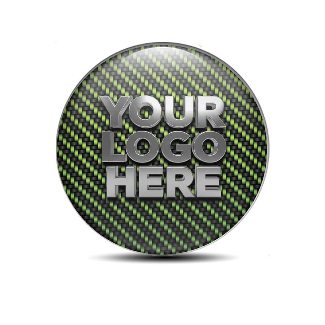 Custom Wheel Center Cap Logo Stickers | Personalized 3D Domed Resin Rim ...