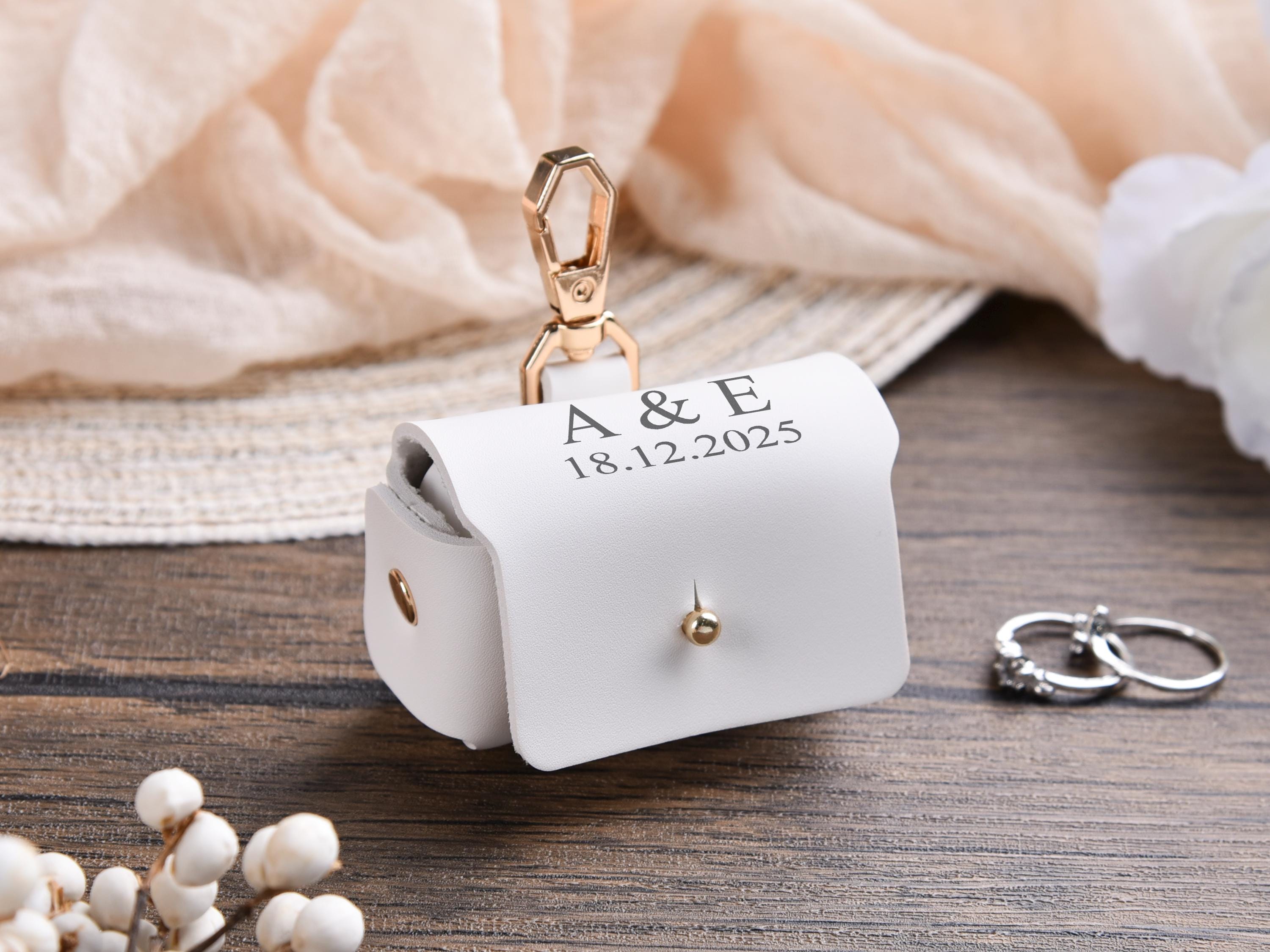 Personalized Wedding Ring Bearer Pouch for Dogs Dog Proposal Engagement ...