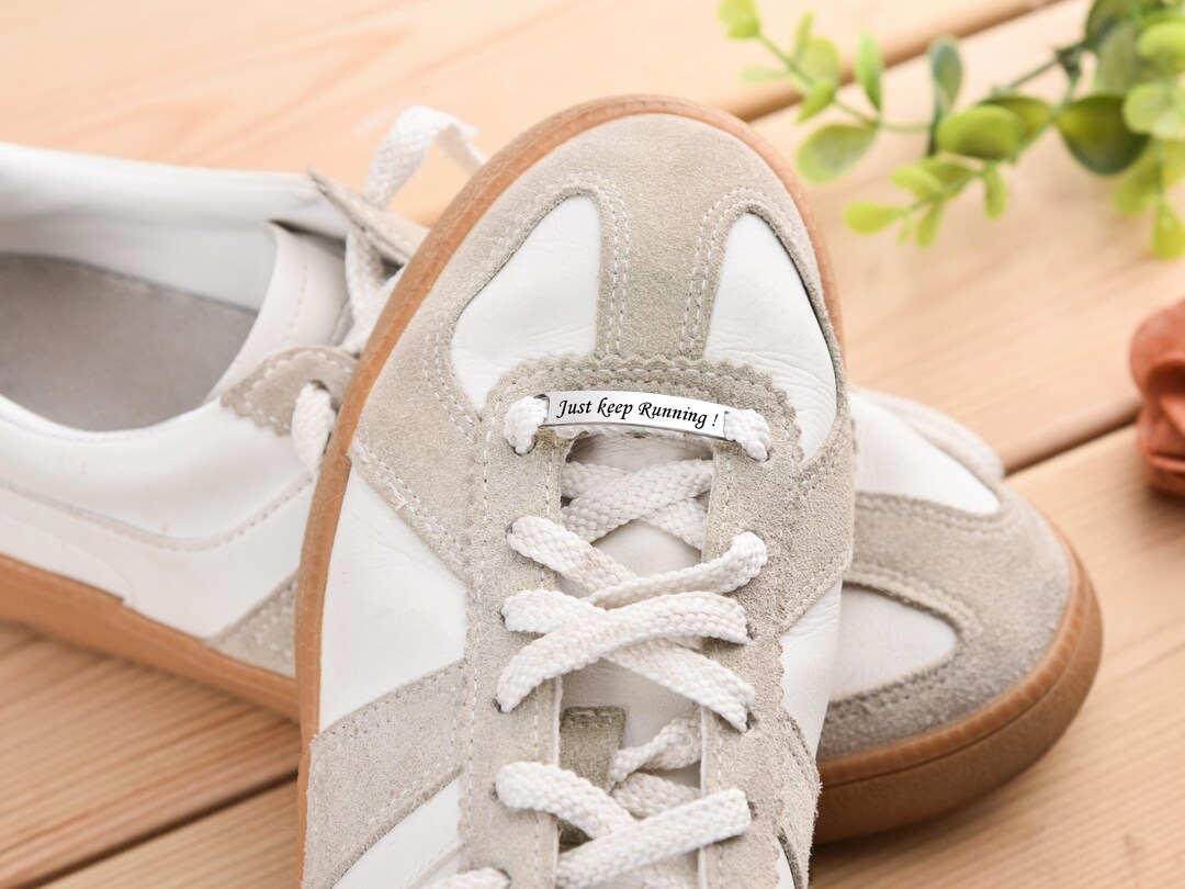 Runner Gift Running Shoe Tags Marathon Run Shoe Charm Laser Engraved ...