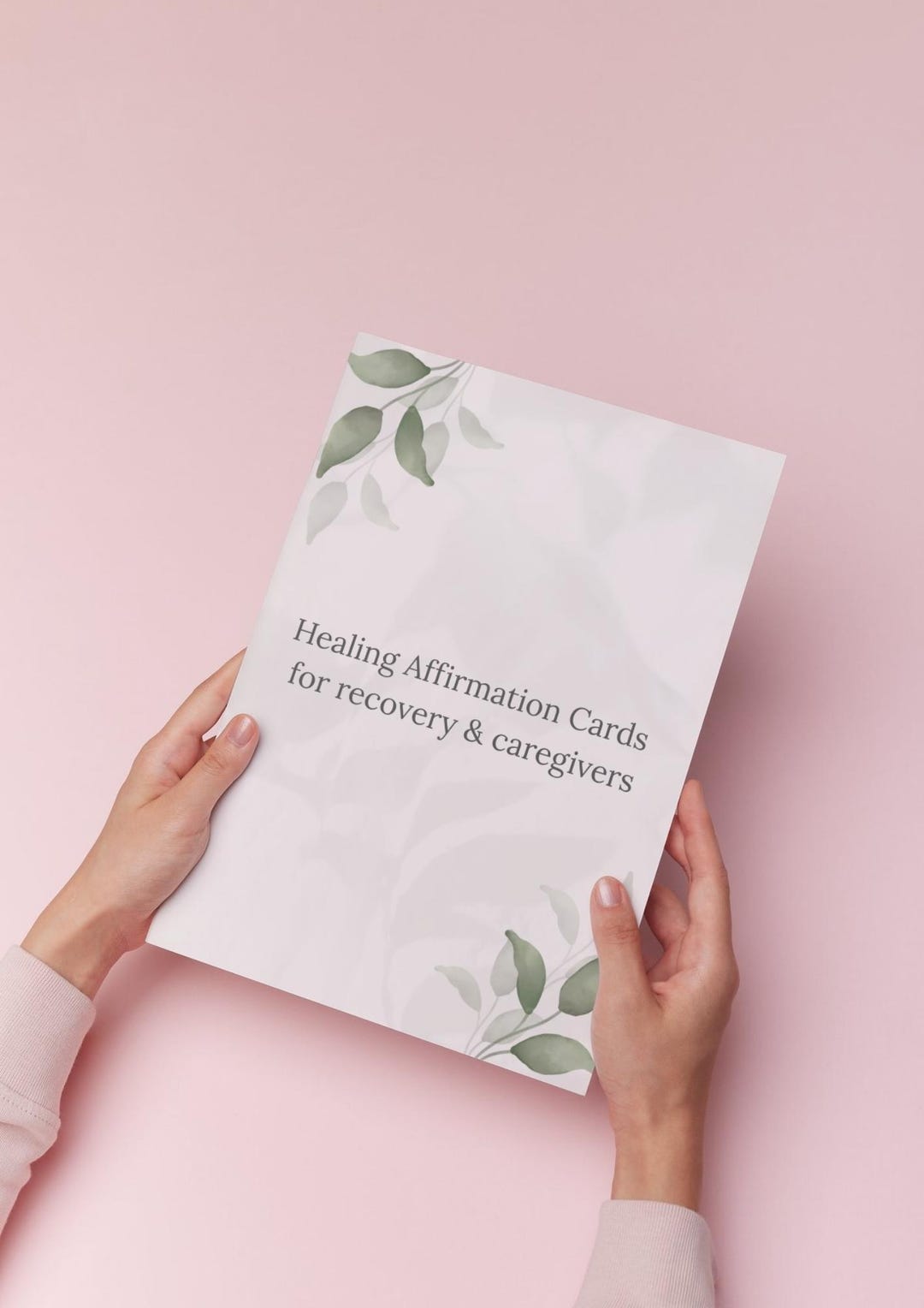Healing Affirmation Cards – Printable Support for Recovery & Caregivers ...