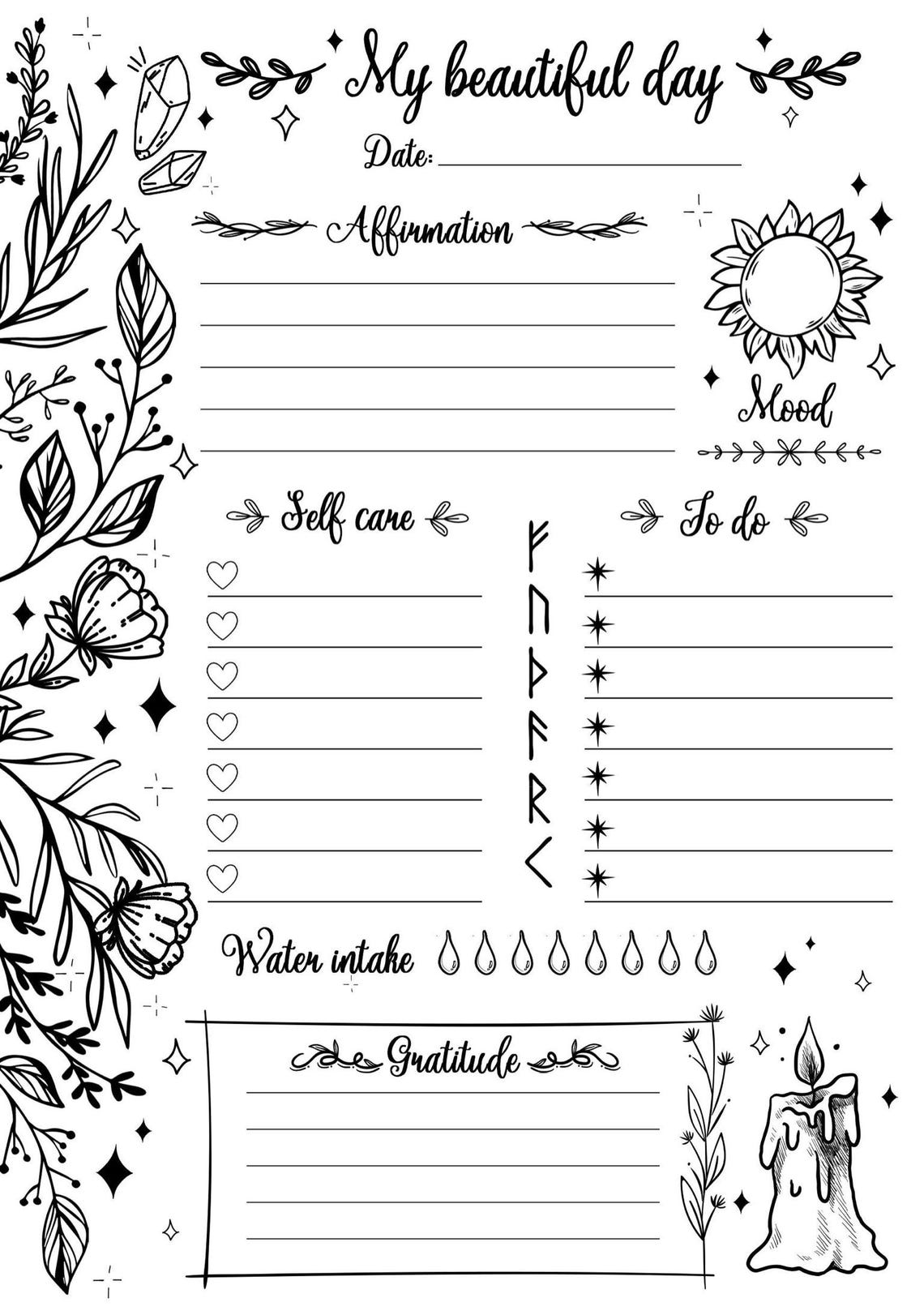 Witchy Weekly Planner - Etsy