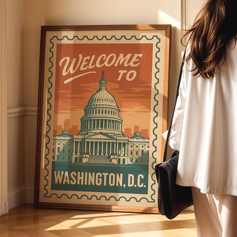 Washington Dc Stamps - Etsy