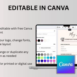 Mug Order Form Template: Editable PDF & Canva, Beige Design - Etsy