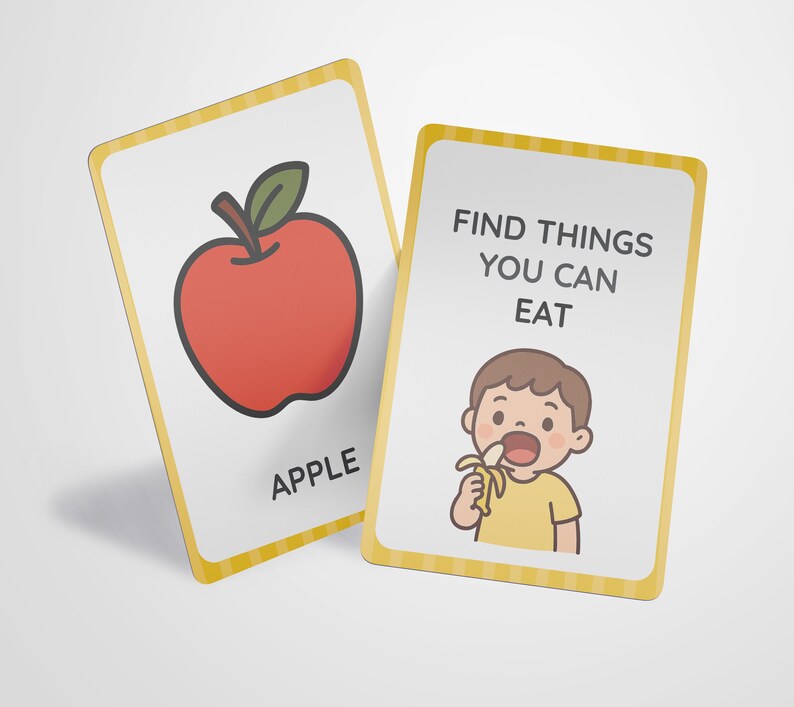 Montessori Matching Game Printable, Toddler Learning Activity ...