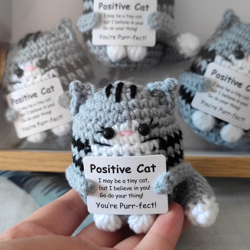 Positive Crochet Animals - Etsy